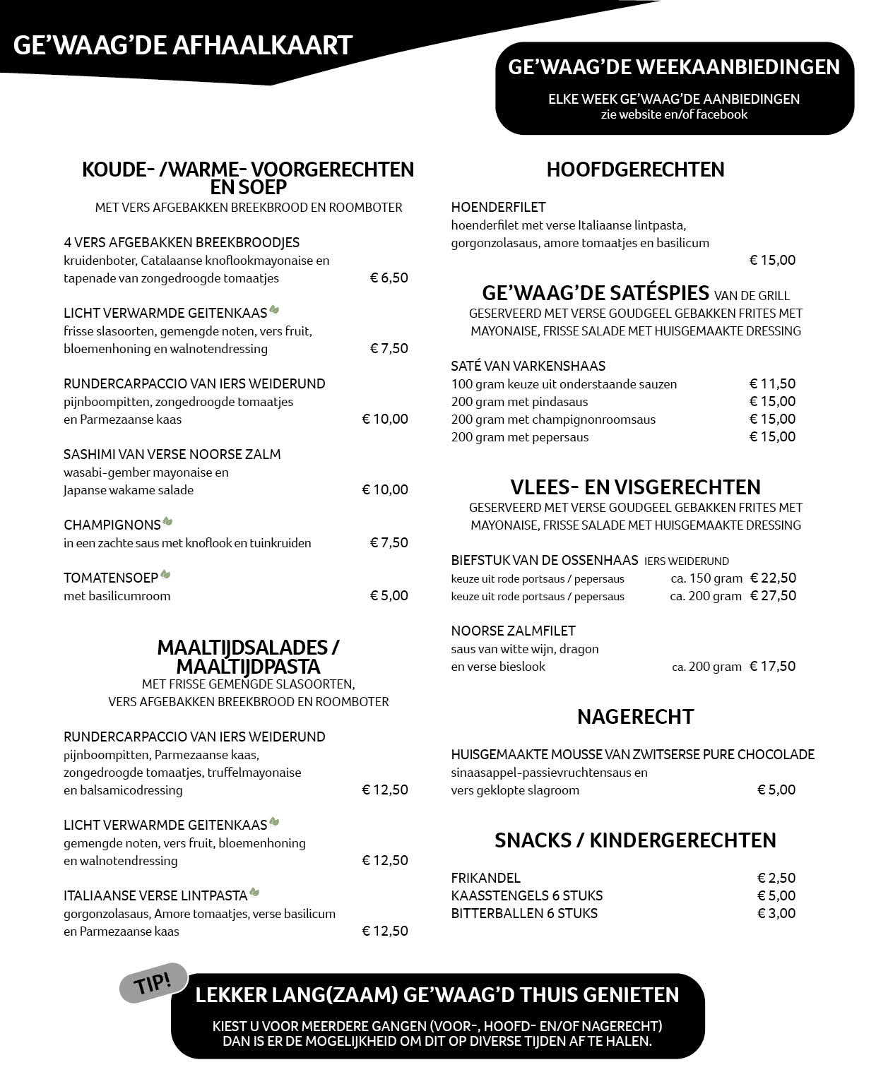 WAAG_Menukaart-21x21-8-1 » Restaurant De Waag Putten